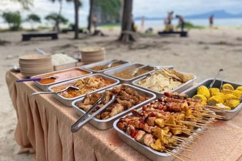 Krabi: Hong Islands Sunset Tour by Longtail Boat with BBQ - Key Points