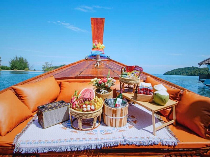 Krabi: Luxury Boat 7 Island Sunset With BBQ & Plankton Tour - The Experience in Detail