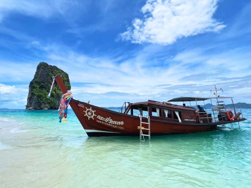 Krabi: Private 4 Islands Longtail Boat Tour With Cave Visit - Snorkeling and Marine Life