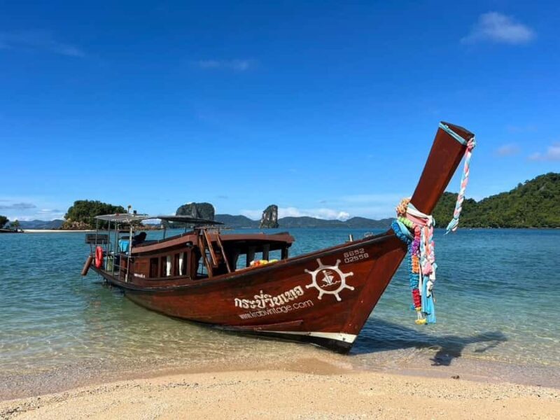 Krabi: Private Long Tail Boat to the 4 Islands - Key Points