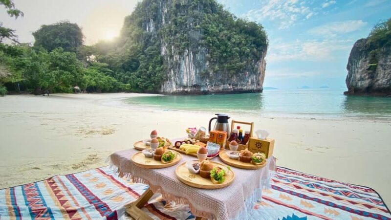 Krabi: Private Luxury Boat to Hong Islands Sunrise & Picnic - The Initial Morning: Pickup & Departure