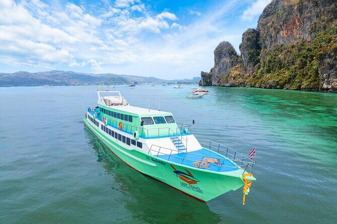 Krabi to Phi Phi Island Scenic Round Trip Ferry Transfer Service - Key Points