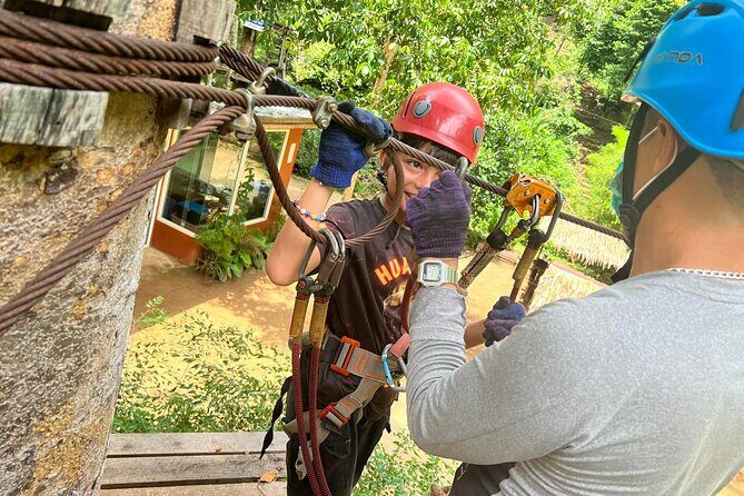 Krabi's Tropical Rainforest Canopy Zipline Adventure - Starting Point and Transportation