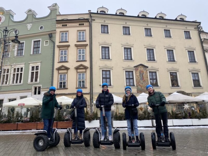 Krakow: 30min Segway Rental with Helmet and a photosession - Key Points