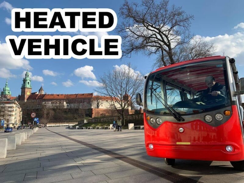 Krakow: City Sightseeing Tour Eco Electric Buggy Golf Cart - Comfort, Convenience, and Practicality