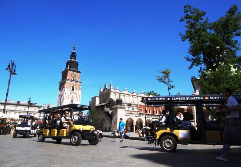 Krakow: City Tour by Electric Golf Cart - The Real Experience for You