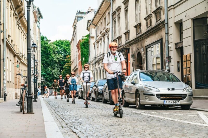 Krakow: Guided E-Scooter City Tour with Food Tastings - Authentic Experiences and Unique Insights