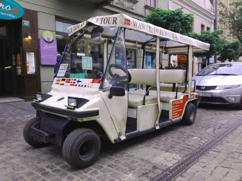 Krakow: Jewish Quarter and Schindler Factory by Golf Car - A Practical Way to Explore Krakows Jewish Heritage