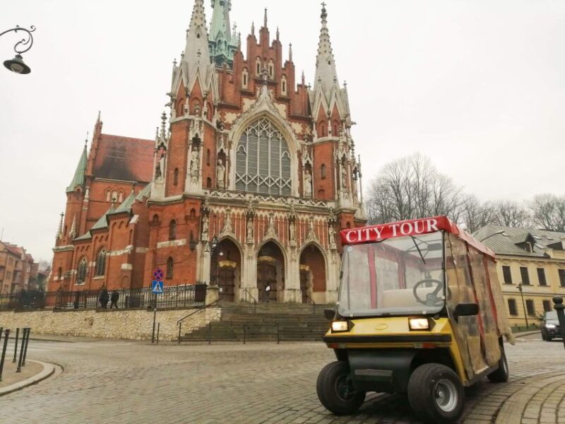 Krakow: Jewish Quarter and Schindler Factory by Golf Car - Authenticity and Personal Touches