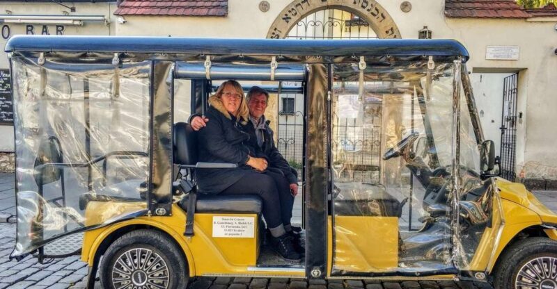 Krakow: Kazimierz & Schindler's Factory Golf Cart Tour - Key Points