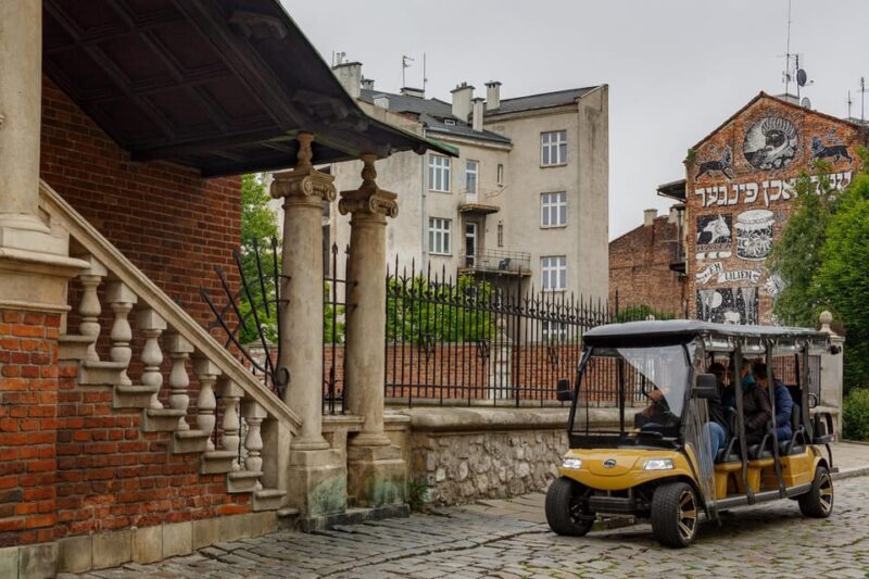 Krakow: Old Town - Kazimierz - Ghetto by Electric Golf Cart - An Invitation to Sightsee on a New Level