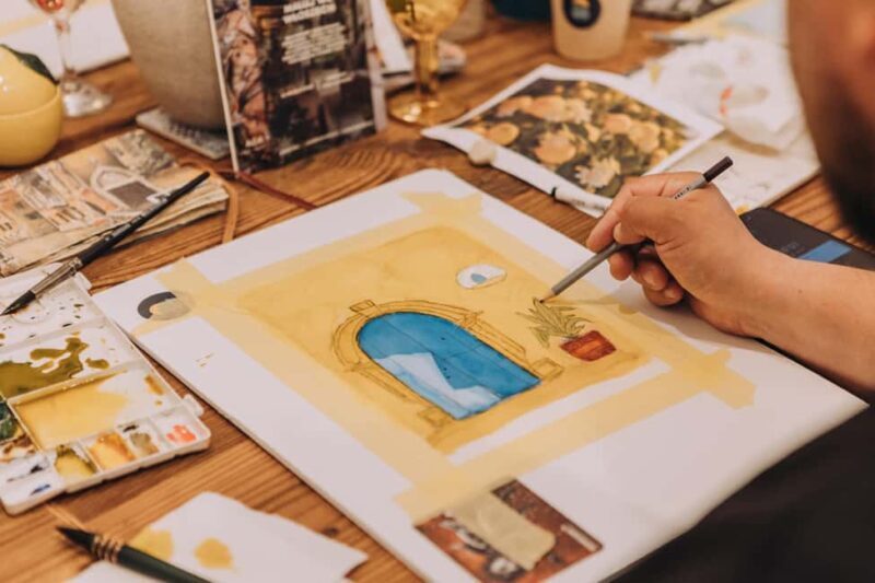 Kraków: Paint Watercolor Postcard with a Local Artist - The Sum Up