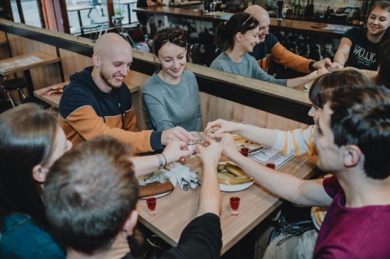Krakow: Polish Liquor Tasting Guided Tour with Tapas - Key Points