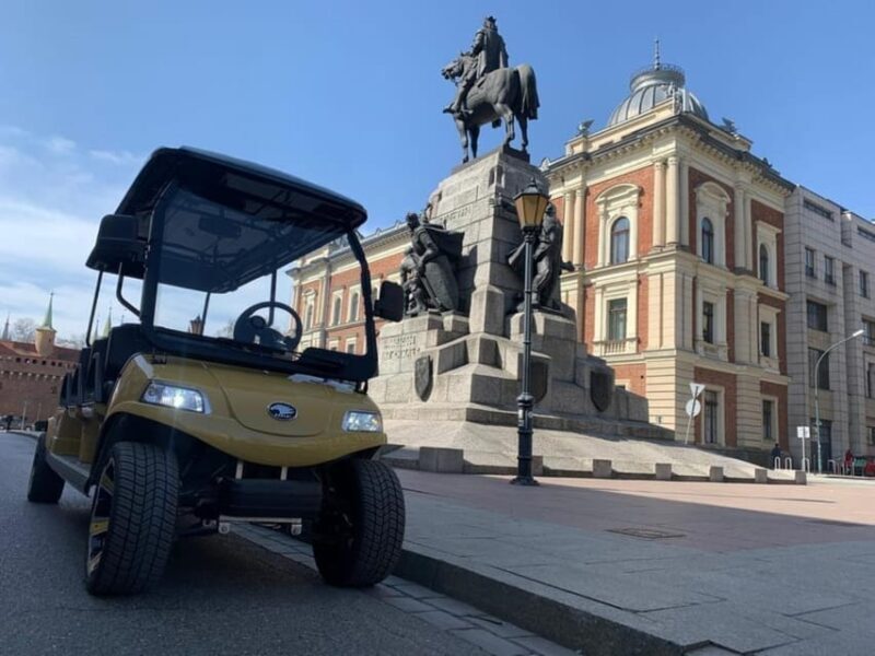 Krakow: Regular Extended City Sightseeing Tour By Golf Cart - A Detailed Look at the Itinerary
