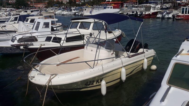 Krk: Rent a boat Cap Camarat - How the Itinerary Unfolds