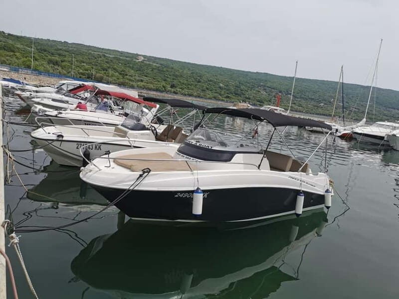 Krk: Rent a boat Prince Sundeck 625 - Details: What to Expect on the Day