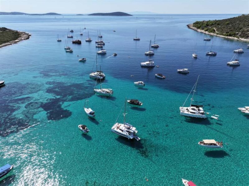 Krknjai Blue Lagoon three island tour with drinks - FAQs