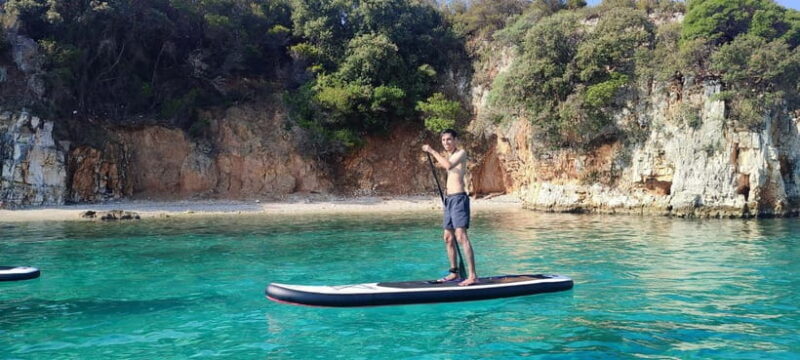 Ksamil islands: Stand-Up Paddle Tour (SUP Tour) - Food, Drinks, and Rest Breaks