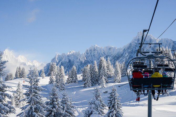 (KTG114) - Chamonix Skiing day from Geneva - The End of the Day: Returning to Geneva