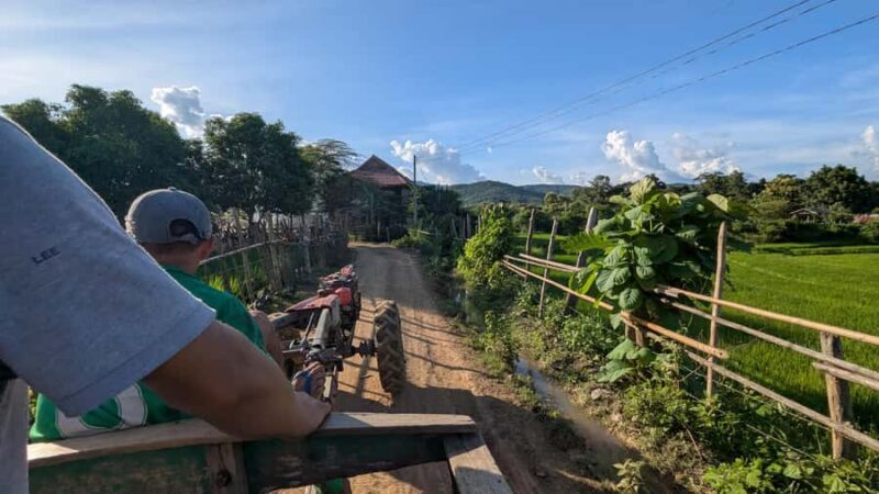 Kuang Si Falls, Khmu Village Trek & Sunset Cruise - Kuang Si Waterfalls: Swimming and Wildlife