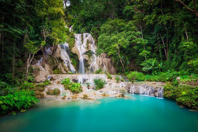 Kuang Si Waterfalls and Hmong Village Half-Day Tour - Key Points