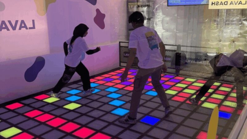 Kuantan: Entry Ticket to Lava Dash- NEW Digital Floor Game - An Introduction to Lava Dash in Kuantan