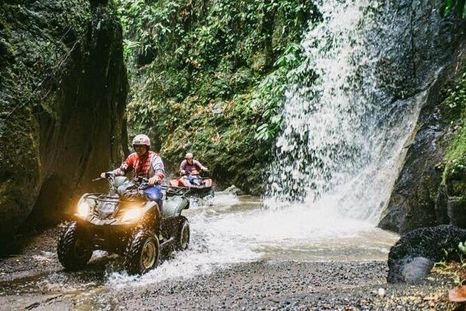 KUBER BALI ATV Tour Through Jungle, Tunnel and Waterfall - Key Points