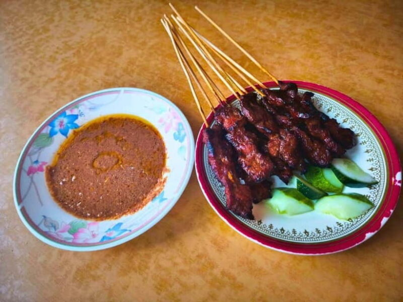 Kuching: Foodie Experience Guided Tour with 5 Tastings - Grilled Pork Skewers & Indian Street Vibe