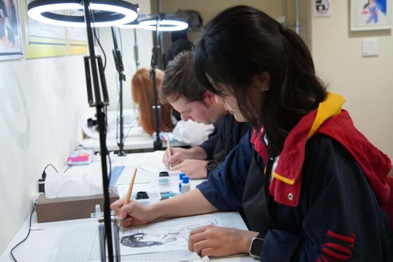 Kumamoto: Manga Inking Workshop with Framed Artwork Souvenir - Key Points