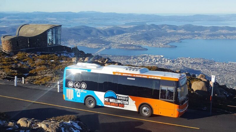 Kunanyi & Mt Wellington Explorer Bus: One-Way Bus Pass - Starting Point and Logistics