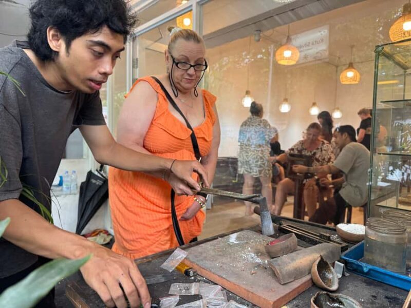 Kuta Bali Jewelry Making Class, With 7 grams of Pure Silver - The Meeting Point