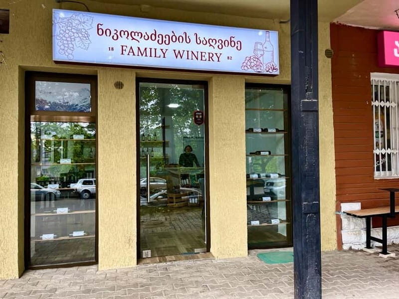 Kutaisi: Wine Tasting in Family Winery shop - Key Points