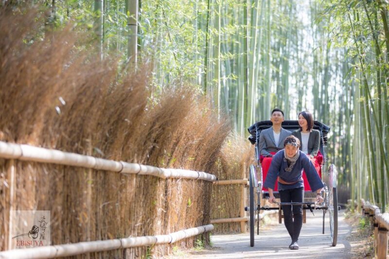 Kyoto: Arashiyama Customized Rickshaw Tour & Bamboo Forest - Traveling with Family and Friends
