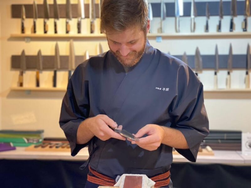 Kyoto: Beginner Knife Sharpening & Handle Fitting Workshop - An Introduction to the Workshop