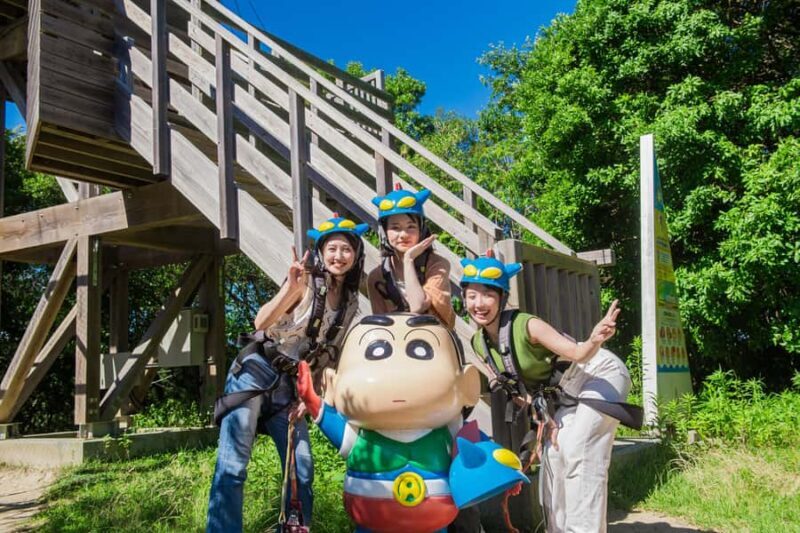 Kyoto: Crayon Shin-chan at Nijigen no Mori Entry & Transfer - Exploring the Attractions
