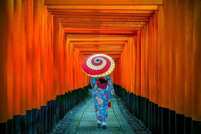Kyoto Fushimi Inari Taisha Walking Tour with Audioguide - Key Points