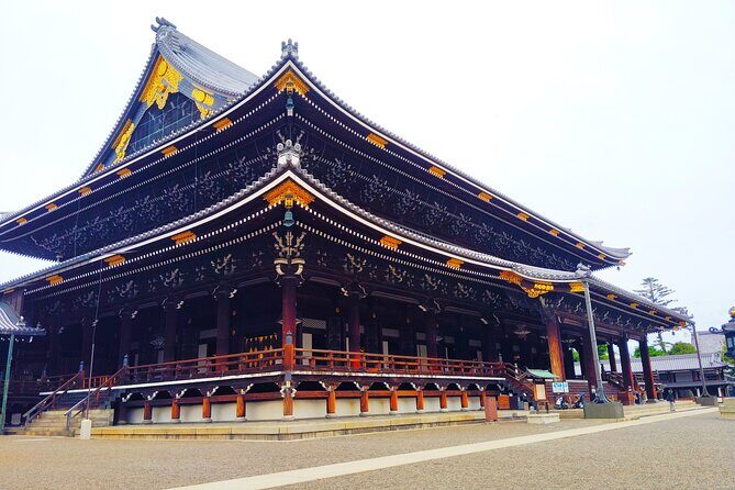 Kyoto Higashi Hongan-ji Temple and Shsei-en Garden Walk Tour - What to Expect from the Experience