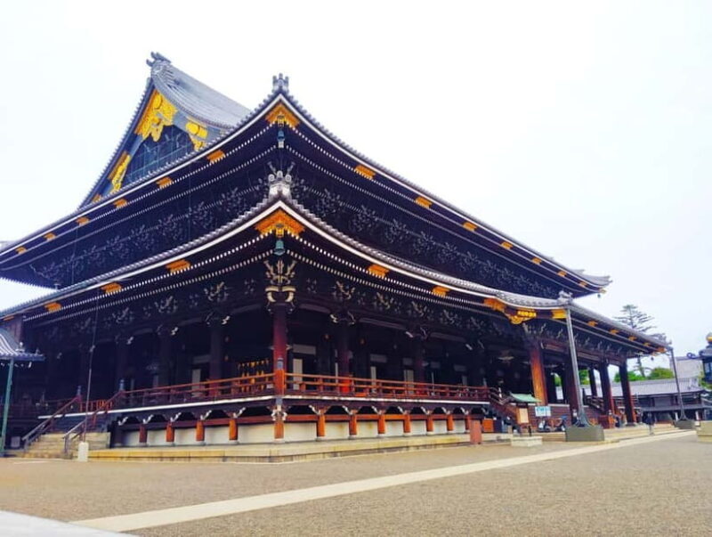 Kyoto: Higashi Hongan-ji Temple & Shsei-en Garden Walk Tour - Key Points