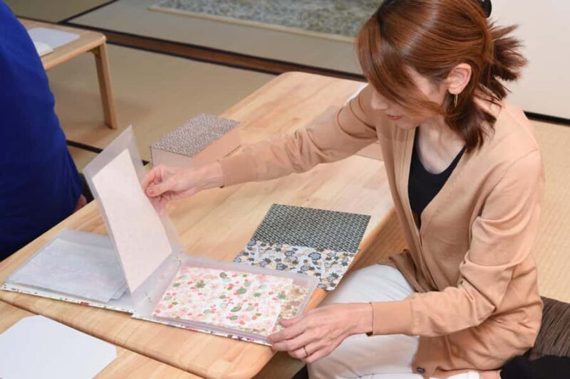 Kyoto: Japanese Bound Notebook Workshop and Factory Tour - What to Expect in Detail