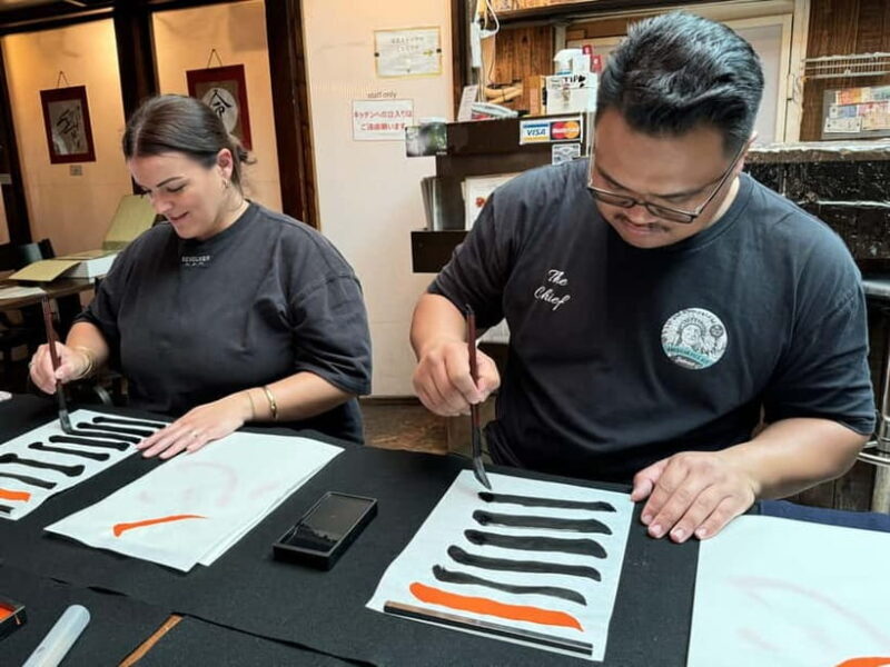 Kyoto: Japanese Calligraphy Workshop - Real Feedback from Participants