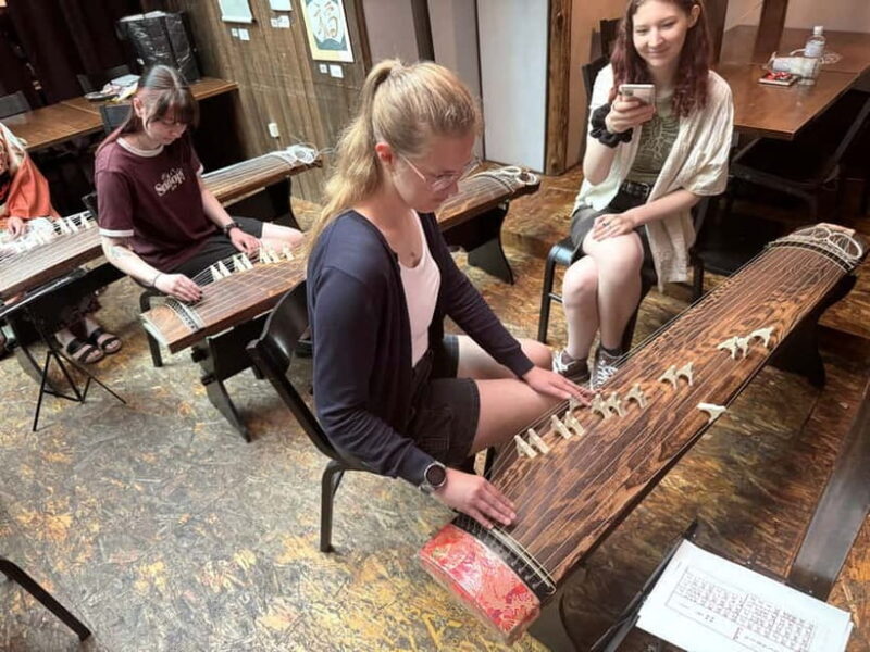 Kyoto: Japanese Koto Musical Instrument Class - An In-depth Look at the Kyoto Koto Class