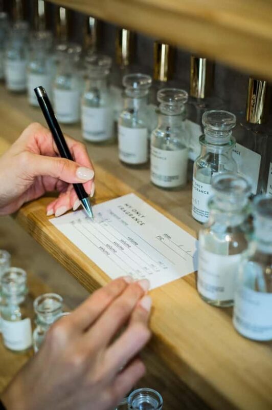 KYOTO KAWARAMACHI: Custom Fragrance Workshop - The Practicalities: What You Need to Know