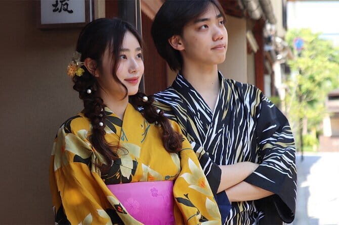 Kyoto Kimono Rental CHAMATSU Couple Plan - The Dressing and Styling Process