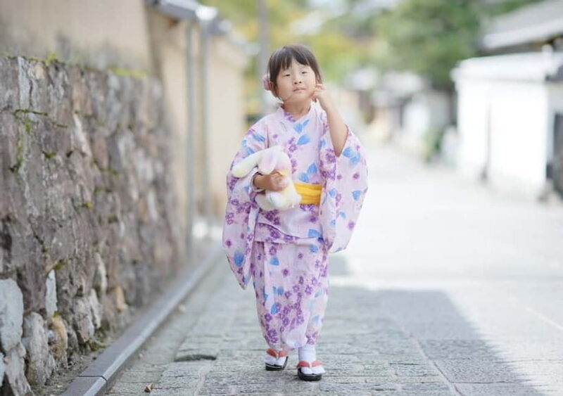 Kyoto Kimono Rental mimosa | Kimono/Yukata Rental Kids Plan - Key Points