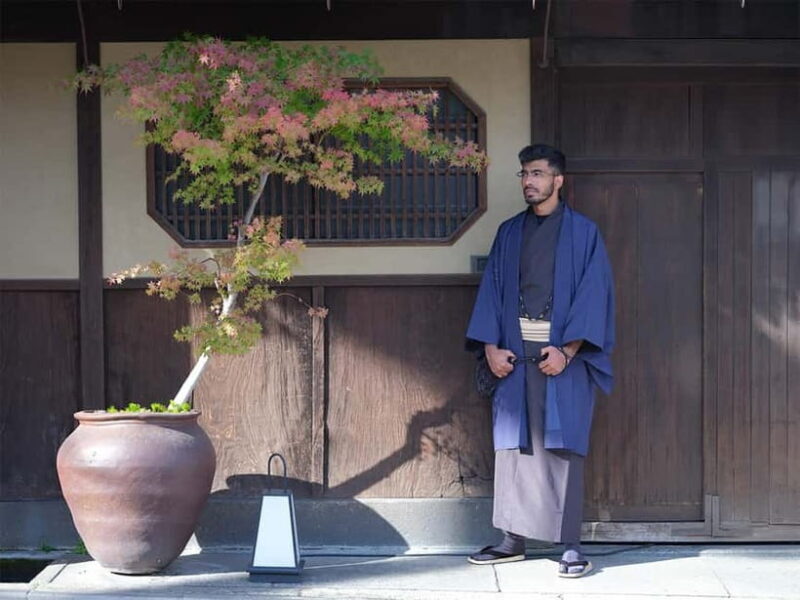 Kyoto Kimono Rental mimosa Kimono/Yukata Rental Men's Plan - Key Points