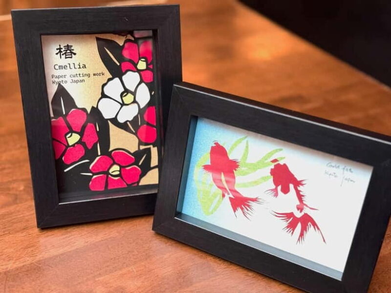 Kyoto: Kirie Paper Cutting Workshop - How the Workshop Is Structured