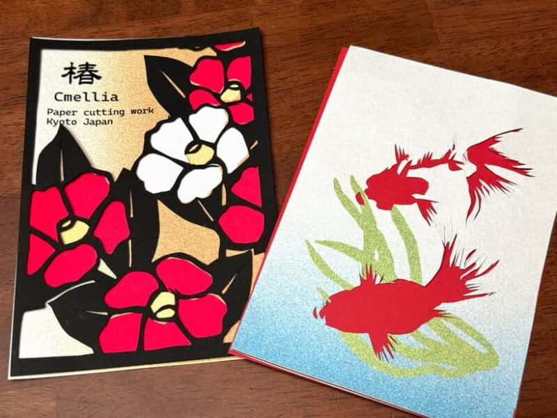Kyoto: Kirie Paper Cutting Workshop - What to Expect During Your Session