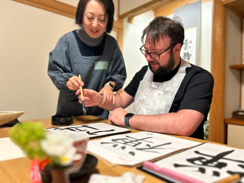 Kyoto: Local Home Visit and Japanese Calligraphy Class - The Little Things That Make This Experience Stand Out