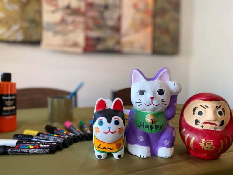 Kyoto: Make Your Own "Daruma" Craft & Painting Workshop - Key Points