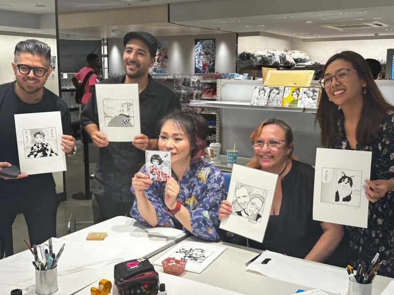 Kyoto: Manga Drawing Workshop Guided by Pro Manga Artist - The Sum Up